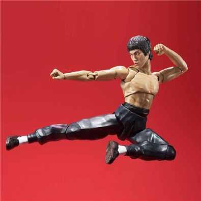 Bruce Lee SHF Toy full movable Lifelike Bruce Lee doll ornaments 75 ...