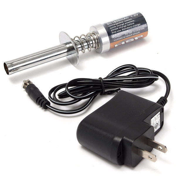 80101 Pro Glow Plug Igniter Starter For HSP Nitro RC Car Truck Plane W ...