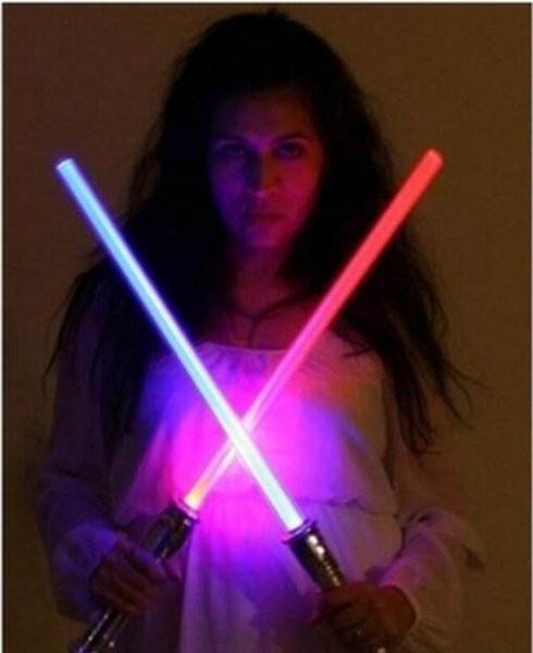 Double Lightsaber Sabre Laser Led Light Sword | Wish