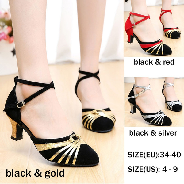 Women's Rumba Ladies Waltz Prom Ballroom Latin Salsa Dance Shoes | Wish