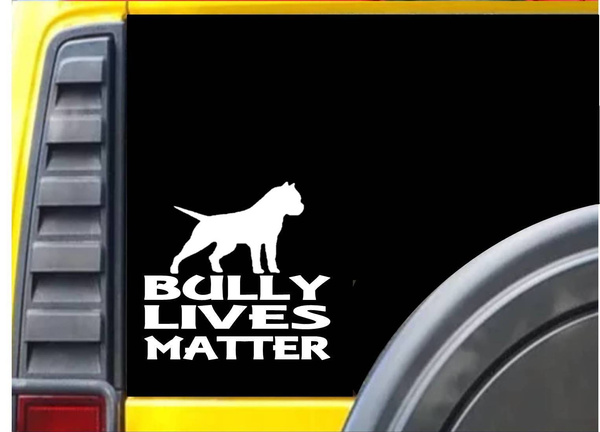 American Bully Lives Matter Sticker k187 6 inch dog decal Car Sticker ...