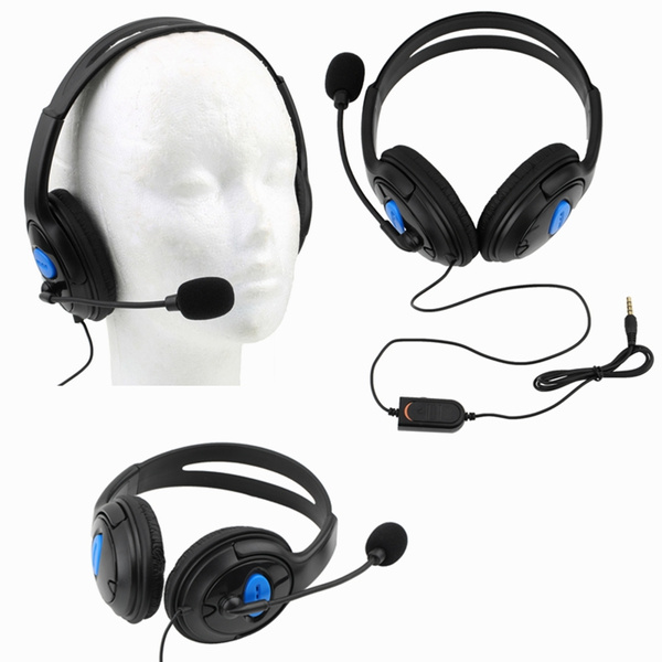 NE Wired Gaming Headset Headphones with Microphone for Sony PS4 ...