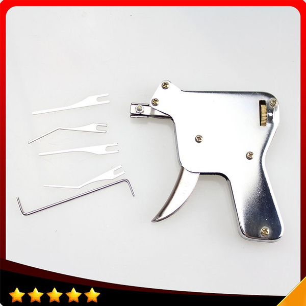 Manual Lockpick Gun Kit Slotted And Double Track Locks Up Version ...