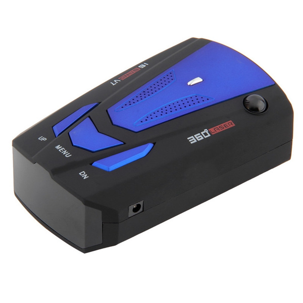 360 Degree Car Speed Laser Voice Alert Radar Detector Vehicle V7 Speed ...