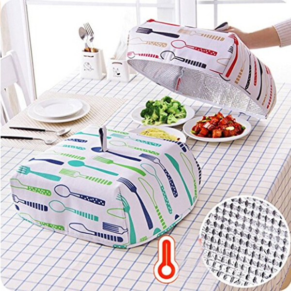 Foldable Insulated Food Cover Food Cover Insulation Dishes | Wish
