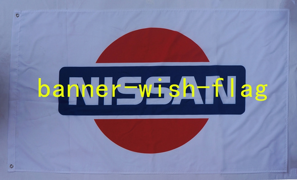 Nissan flags Nissan car banner flags 3X5ft Nissan racing car flag | Wish