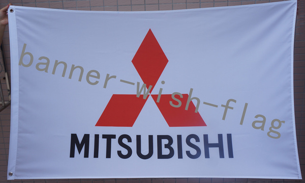 Mitsubishi Flag Mitsubishi car banner flags 3X5ft | Wish
