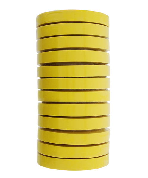 3M 06652 Crepe Paper Automotive Refinish Tape 3/4 Inch 12 Rolls, Yellow ...
