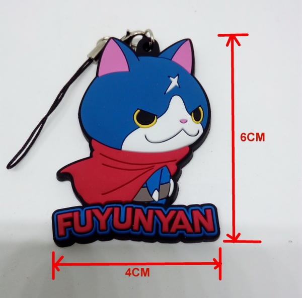 Yo-Kai Watch Yokai Youkai FUYUNYAN Rubber Phone Strap | Wish