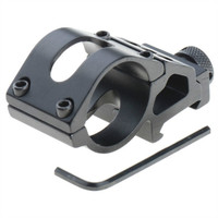 45 Degree 30mm Ring Picatinny Tactical Rail Mount Fr Scope Flashlight ...