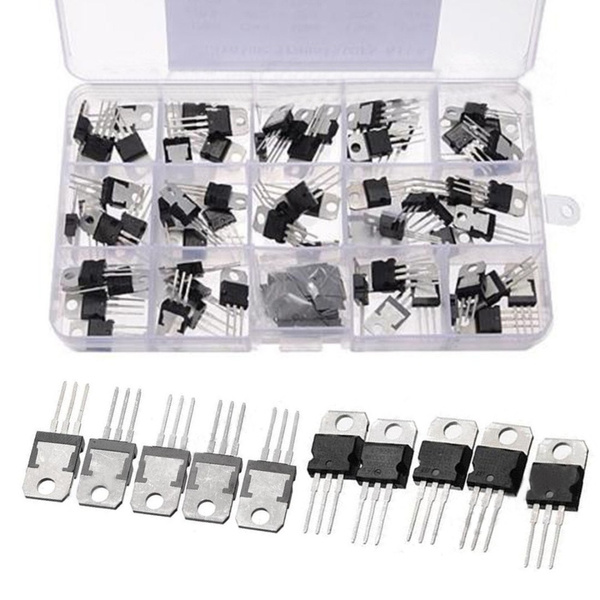 70pcs New L7805-LM317 Transistor Kit Voltage Regulator + 100pcs ...