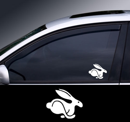 2 x VW Rabbit Window Decal Sticker Graphic *Colour Choice* | Wish