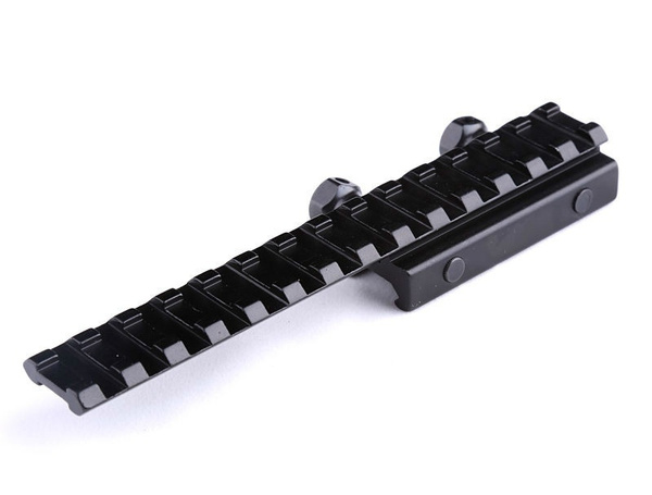 Scope Mount Base Flattop Riser Extended Long Pour 20mm Picatinny Weaver ...