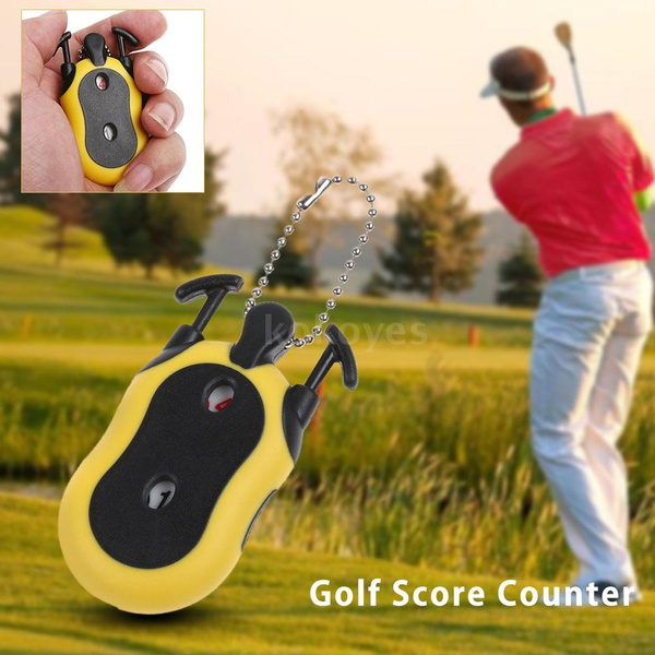 Golf Gadgets Golf Score Counter Keeper Key chain Stroke Shot Putter ...