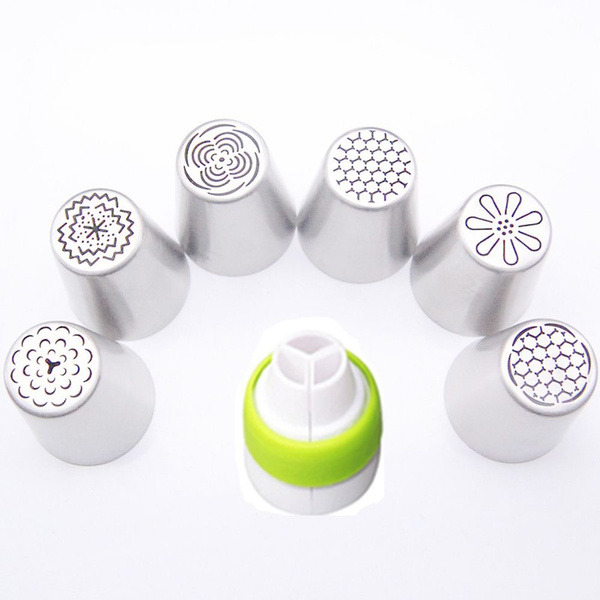 7PCS/set Sugar Craft Home Tools Mold Flower Cup Ice Cream Pastry ... 7PCS/set Sugar Craft Home Tools Mold Flower Cup Ice Cream Pastry ...