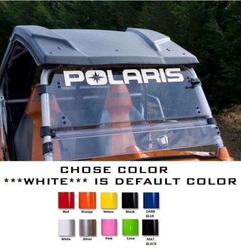 Polaris winshield sticker RANGER RZR 800 900 1000 XP team decal emblem ...
