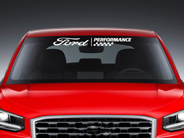 Performance Sticker for Ford, Windscreen Emblem, Logo, decal - | Wish