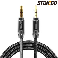 Zinc Alloy Metal AUX Cable High Quality Polished Metal Connectors Car ...