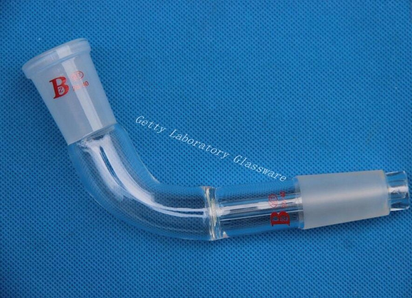 Lab Glass Bend Distillation Adapter, Distilling adapter 24/29 joint | Wish