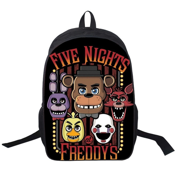 Five Nights At Freddy Backpack Boys Girls School Backpacks Five Night ...