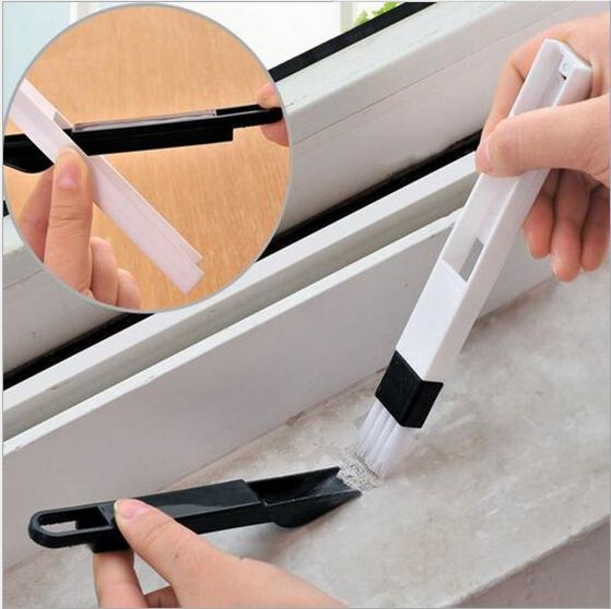 The Window Window Groove Groove Cleaning Brush With Cleaning Dustpan ...