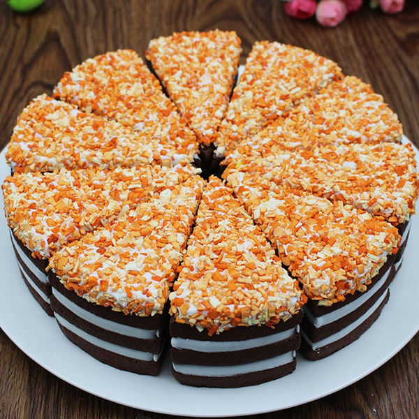 10cm Rare Squishy Triangle Mousse Peanut Cake Ice Cream XMAs Simulation ...