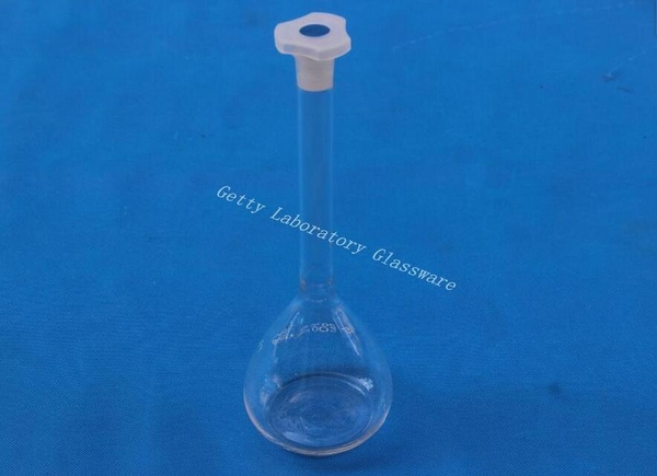 Lab Glass 250ml Volumetric Flask Measuring Flask Pyrex Glass Material