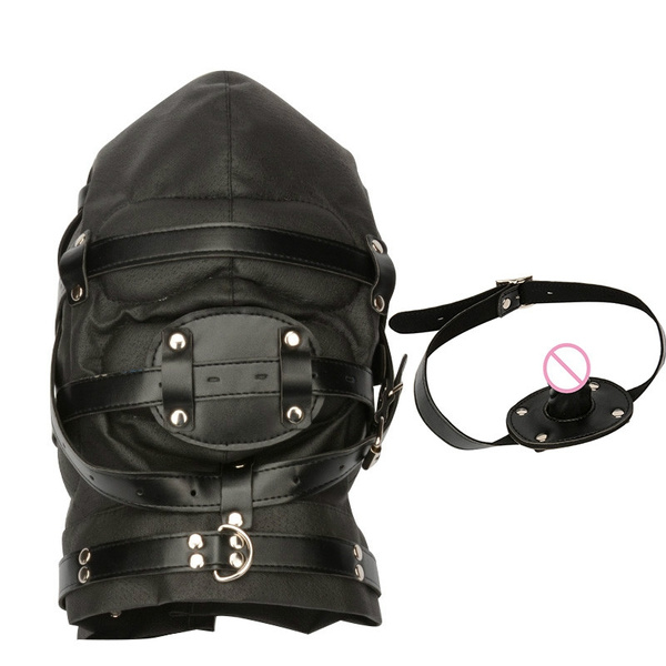 Leather Mask Fun Slave Head Hood,shackles Toys for Couples Game | Wish