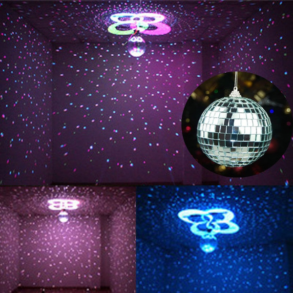 100mm Mirror Glass Disco Ball DJ Dance Home Party Bands Club Stage ...
