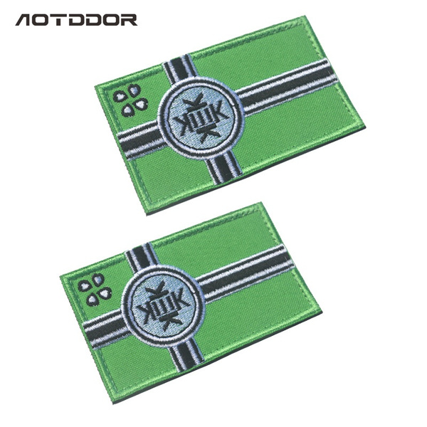 KEK Flag Laugh Flag Badge Embroidery Velcro Badges | Wish