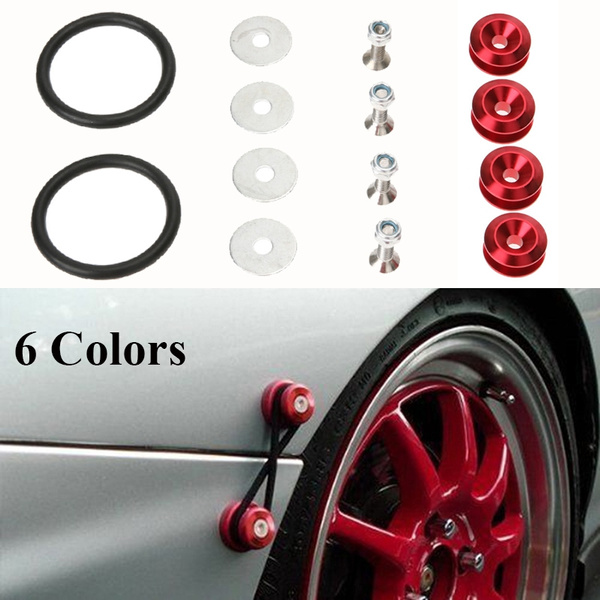 Front Bumpers Rear Bumpers Reinforcement Ring Release Fasteners for JDM ...