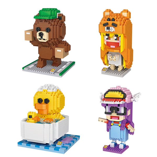 LOZ Diamond Nano Micro Building Blocks Toys Animal Series Bear Chook ...
