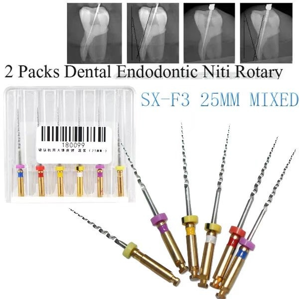 2 Packs Dental Endodontic Niti Rotary Files Universe Engine | Wish