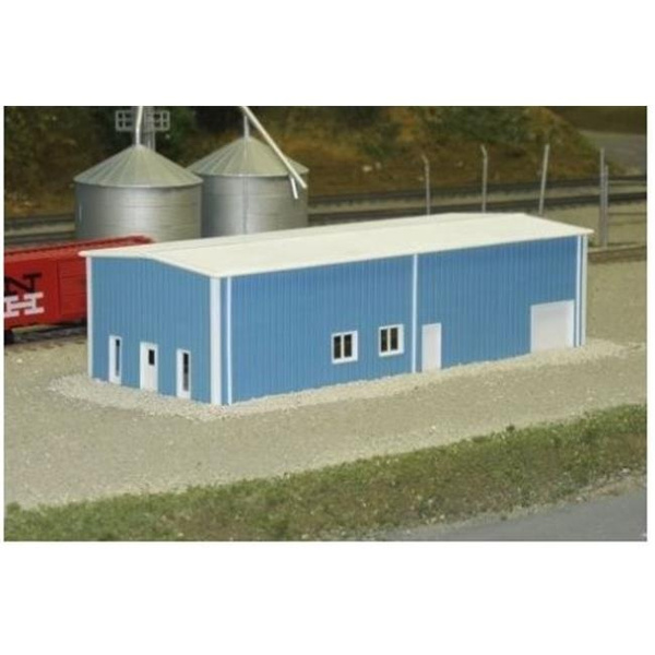 PikeStuff PKS8003 Ho Scale WareHouse Kit - Blue | Wish