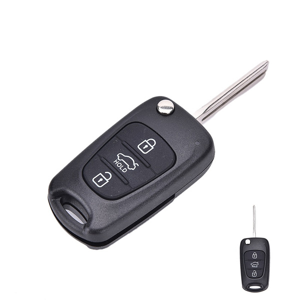 Portable Replace Flip Key Shell fit for KIA Rondo Sportage Soul Rio ...