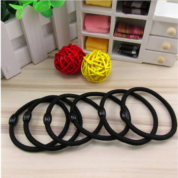 20pcs/lot Fashion Girl Rubber Band High Elastic Thick Hair Rope Ties ...