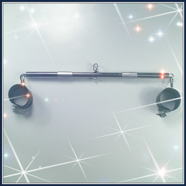 Portable stainless steel adjustable length spreader bar with cuffs for ...