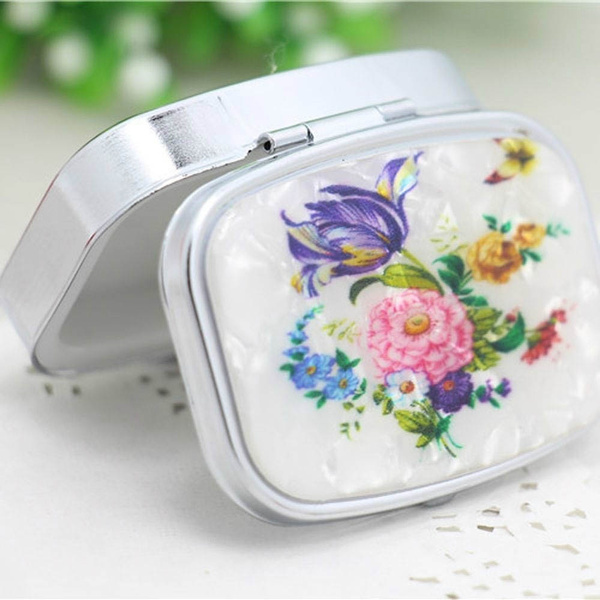 Medicine New Vitamin Box Folding Drug Vitamin Container Storage Box ...