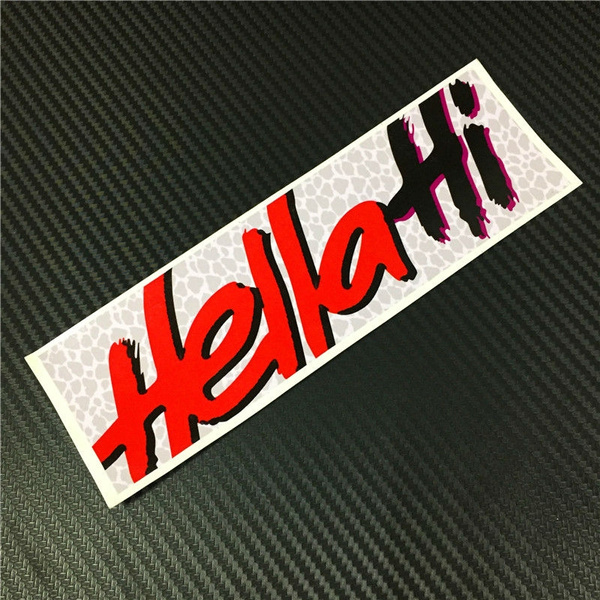 Japanese Style HellaHi Vinyl Car Stickers Doodle Jdm Sticker Bomb ...