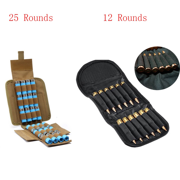 Foldable Ammo Carrier Bag Shotgun Bullet Holder Rifle Cartridge Carrier ...