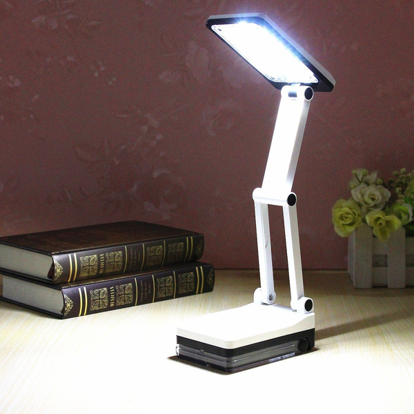 Portable Folding LED Foldable Rechargeable Table Study Reading Light ...