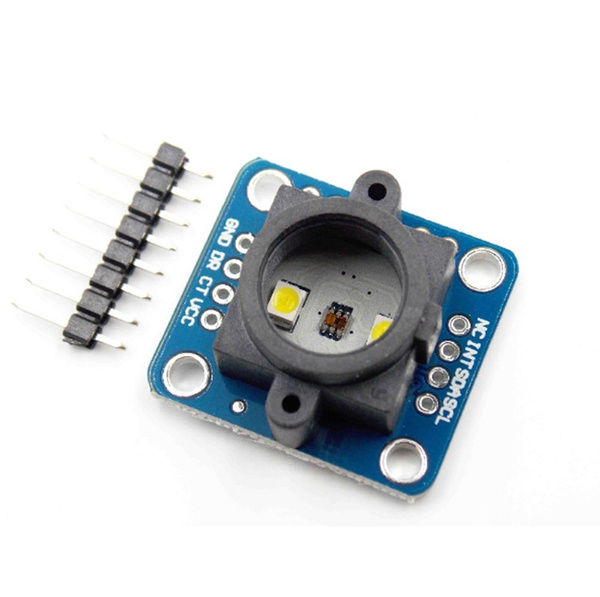TCS34725 MCU RGB Color Sensor Recognition With IR Filter and White LED ...