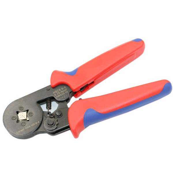 6-4MINI-TYPE SELF-ADJUSTABLE CRIMPING PLIER 0.25-6mm Terminals Crimping ...