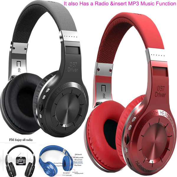 Original Bluedio H+ Turbine Wireless Bluetooth 4.1 Handsfree Headphone ...