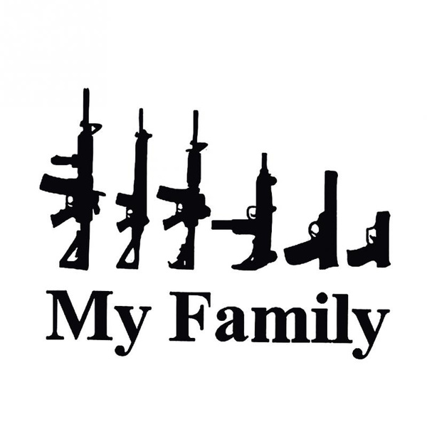 Funny Gun Bumper Stickers