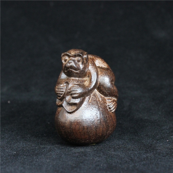 Wood Hand-Craved Scuplture Plaster Statue Figure Dalbergia Odorifera ...