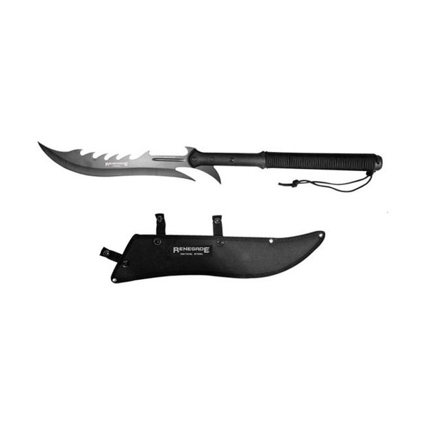 Renegade Tactical Steel RT111 Stainless Steel Blade Reaper Machete ...