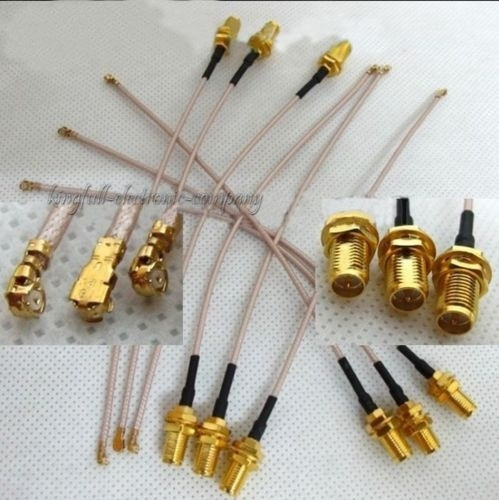 IPX (I-PEX, UFL) Turn RP-SMA AP Router Modified External Antenna Jumper ...