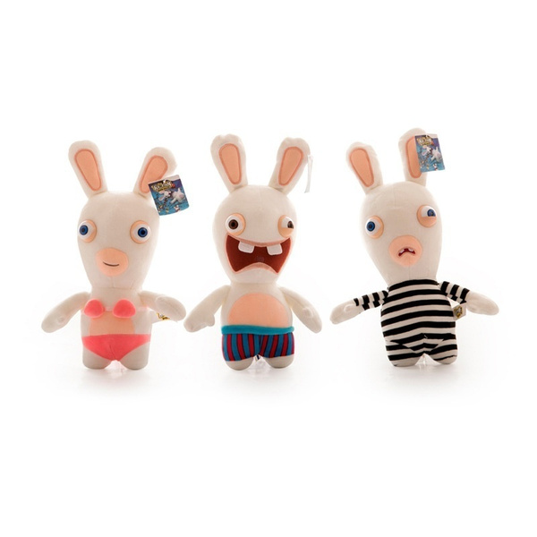 Hot Kids Toy Doll Rayman Raving Rabbids Gift Kawaii Plush Animation ...