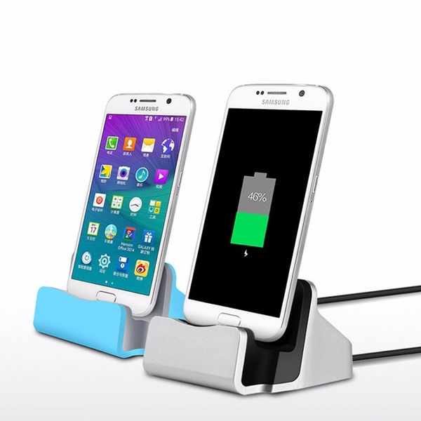 Smart Phone Desktop Charger Dock Station USB Sync Adapter Mobile ...